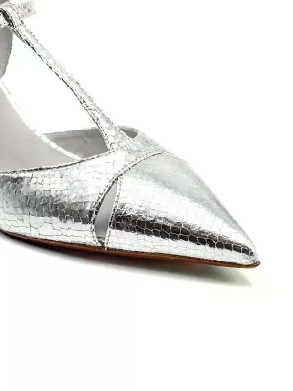 SERGIO LEVANTESI T-strap Sandals - Silver