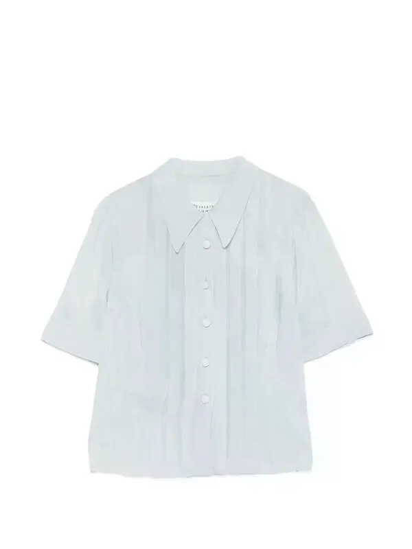 MAISON MARGIELA Button-front Blouse - Blue