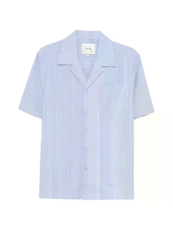 ARTE ANTWERP Fold Pocket Striped Shirt