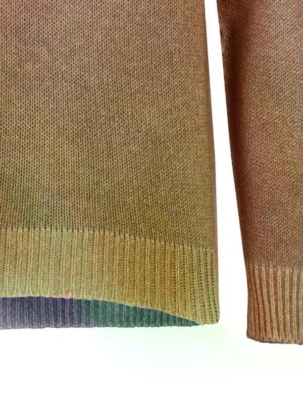 GRAN SASSO V-neck Long Sleeve Sweater - Neutrals