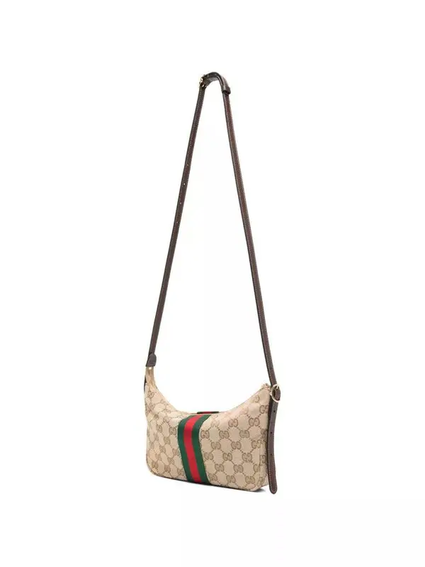Gucci Lunetta Gg-motif Shoulder Bag