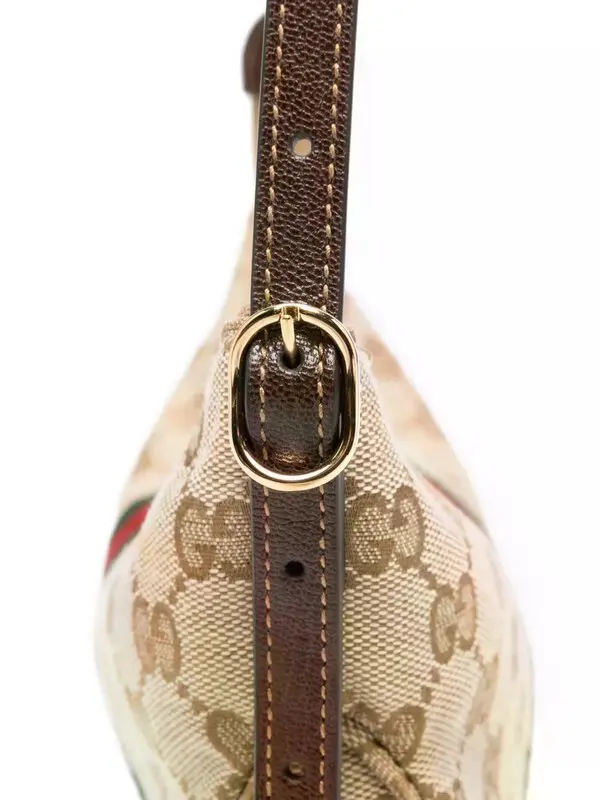 Gucci Lunetta Gg-motif Shoulder Bag