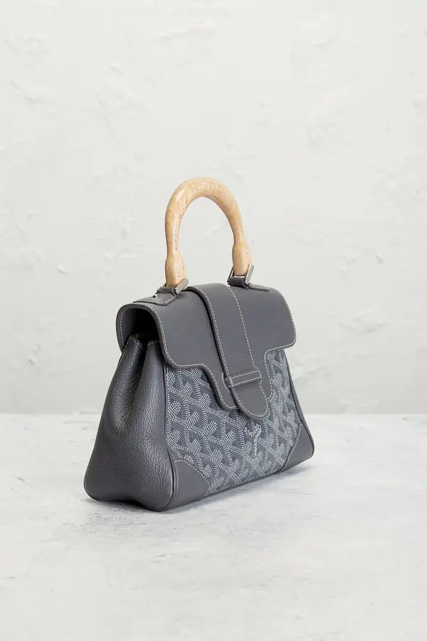 Goyard Mini Saigon Handbag - Grey