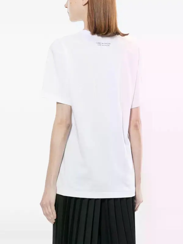Comme Des Garçons Short-sleeved T-shirt - White