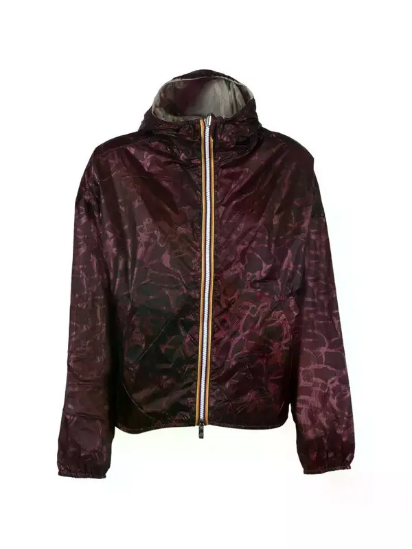 K-WAY Lightweight Hooded Jacket - Red