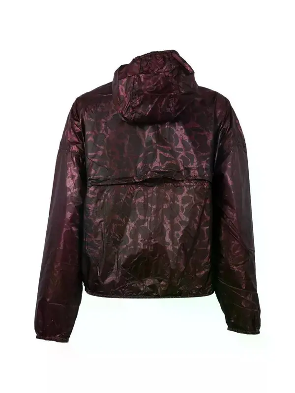 K-WAY Lightweight Hooded Jacket - Red
