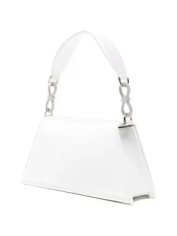 Mach & Mach Medium Samantha Tote Bag - White