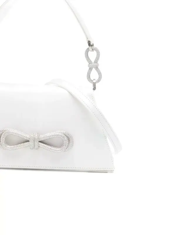 Mach & Mach Medium Samantha Tote Bag - White