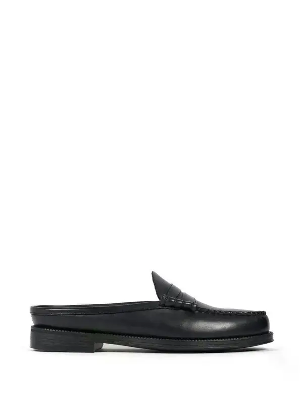 G.H.BASS Easy Weejuns Larson Penny Mules - Black