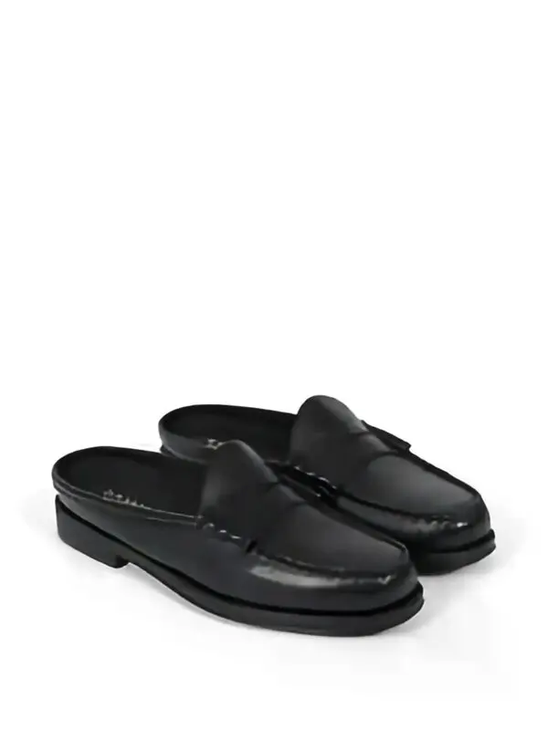 G.H.BASS Easy Weejuns Larson Penny Mules - Black