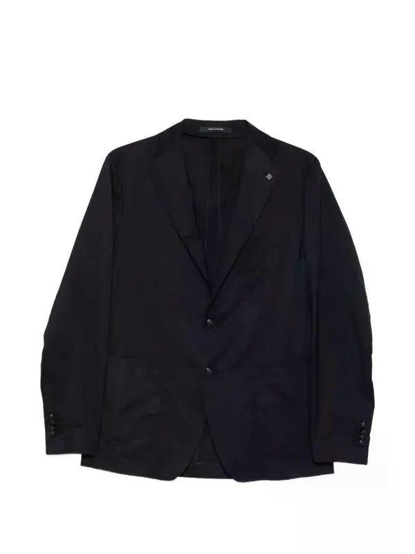 Tagliatore Button-fastening Single-breasted Blazer - Blue