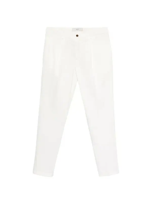 BRIGLIA 1949 Pleated Trousers - White