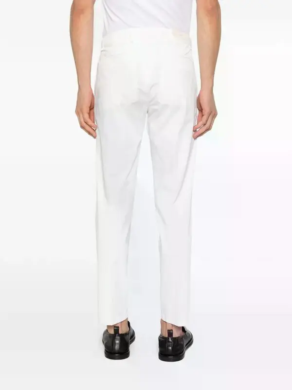 BRIGLIA 1949 Pleated Trousers - White