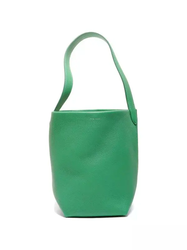 THE ROW 2020 Small Park Leather Shoulder Bag - Green