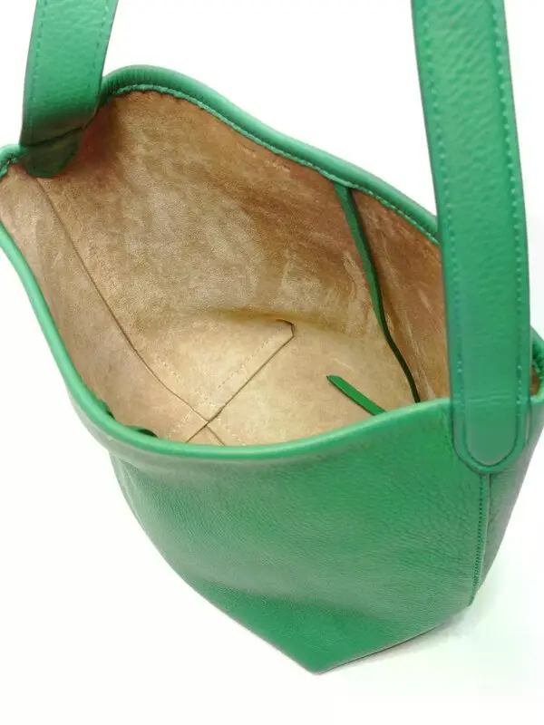 THE ROW 2020 Small Park Leather Shoulder Bag - Green