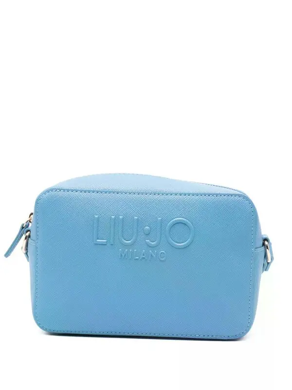Liu Jo Embossed-logo Shoulder Bag - Blue