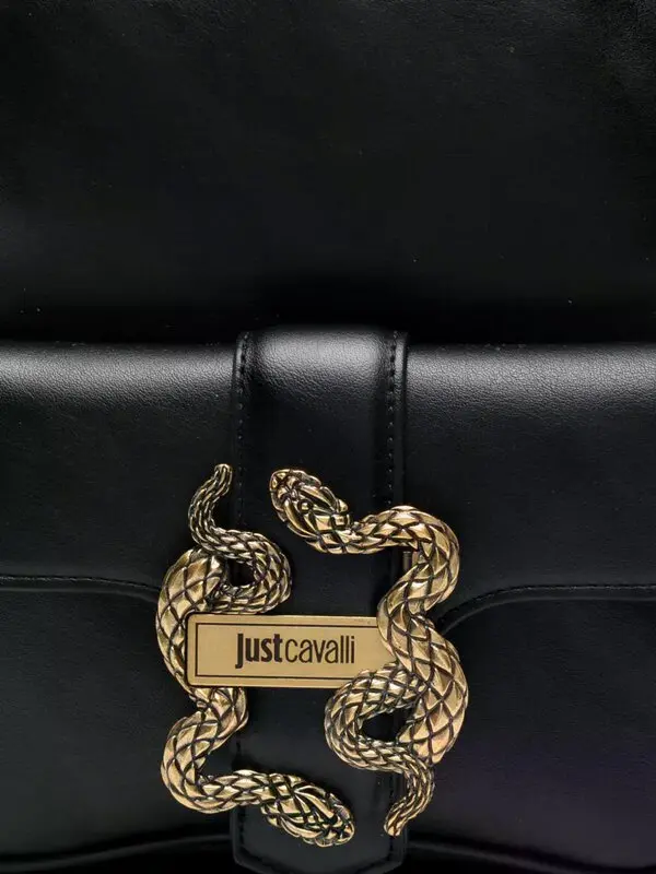 Just Cavalli Snake-appliqué Backpack