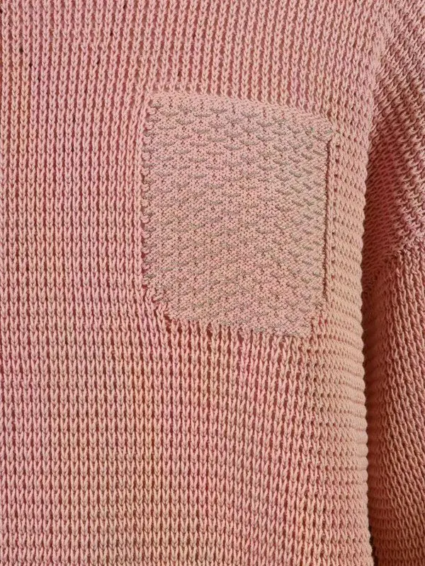 Peserico Long-sleeve Pocket Sweater - Pink