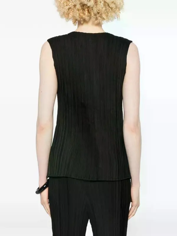 GONGDID DESIGN Plisse Top