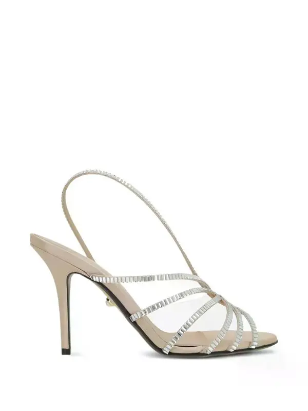 ALEVI MILANO Star Xtal Embellished Sandals