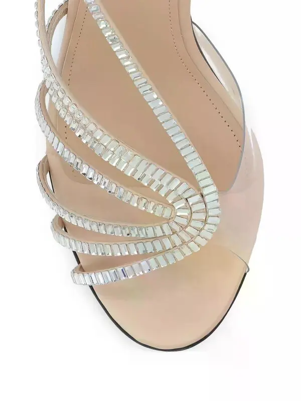 ALEVI MILANO Star Xtal Embellished Sandals