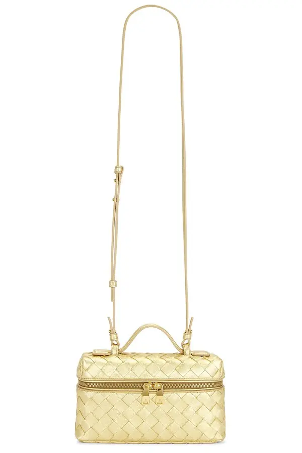 Bottega Veneta Bang Bang Vanity Bag - Gold