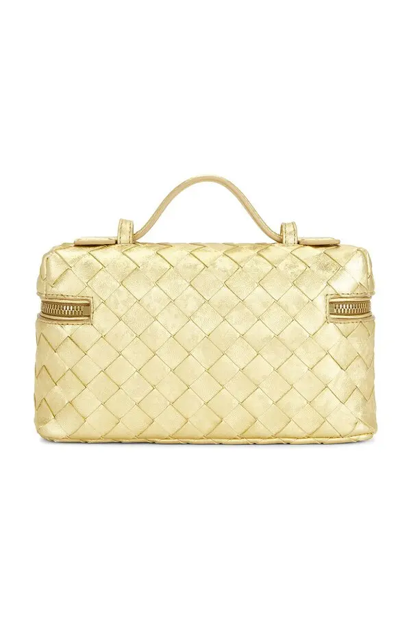 Bottega Veneta Bang Bang Vanity Bag - Gold