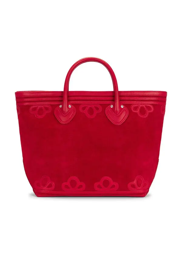BODE Trefoil Tote Bag - Red