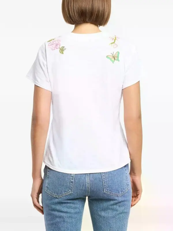 Cinq À Sept Fleur D'amour T-shirt - White