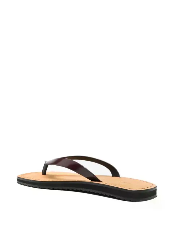 THE ROW City Thong-strap Sandals - Red