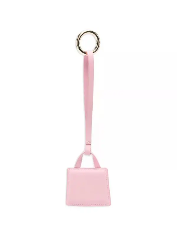MC2 SAINT BARTH Logo-debossed Bag Charm - Pink