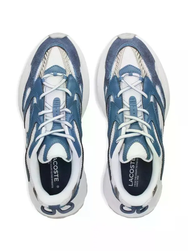 Lacoste L003 Neo Shot Cutout Detail Sneakers - White