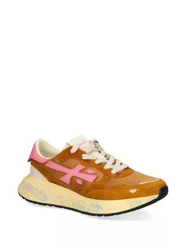 Premiata Lauryn Cutout Leather Sneakers