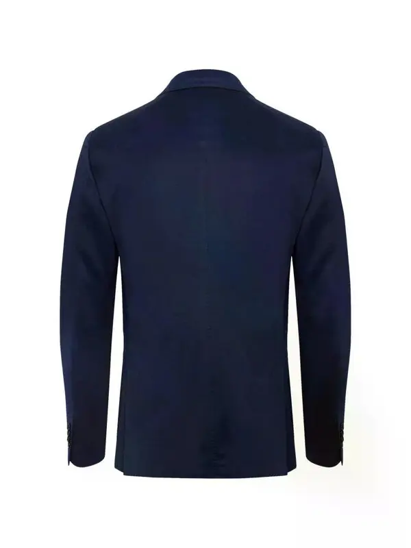 LARDINI Double-breasted Jacket - Blue
