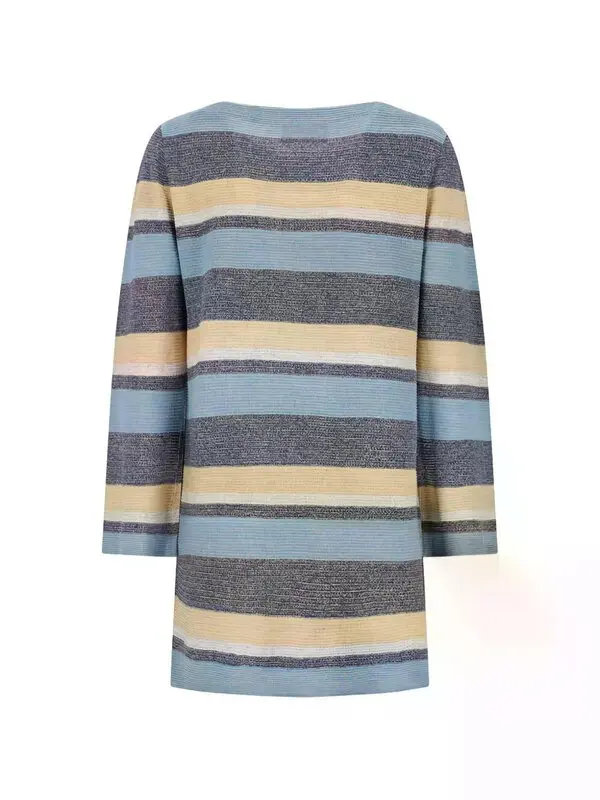 Guest In Residence Striped Mini Dress