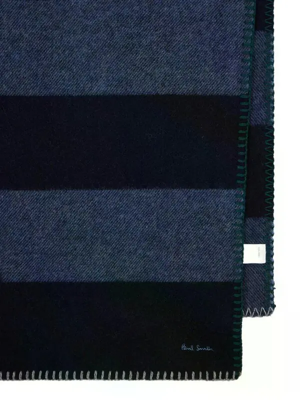 Paul Smith Striped Stitch Scarf