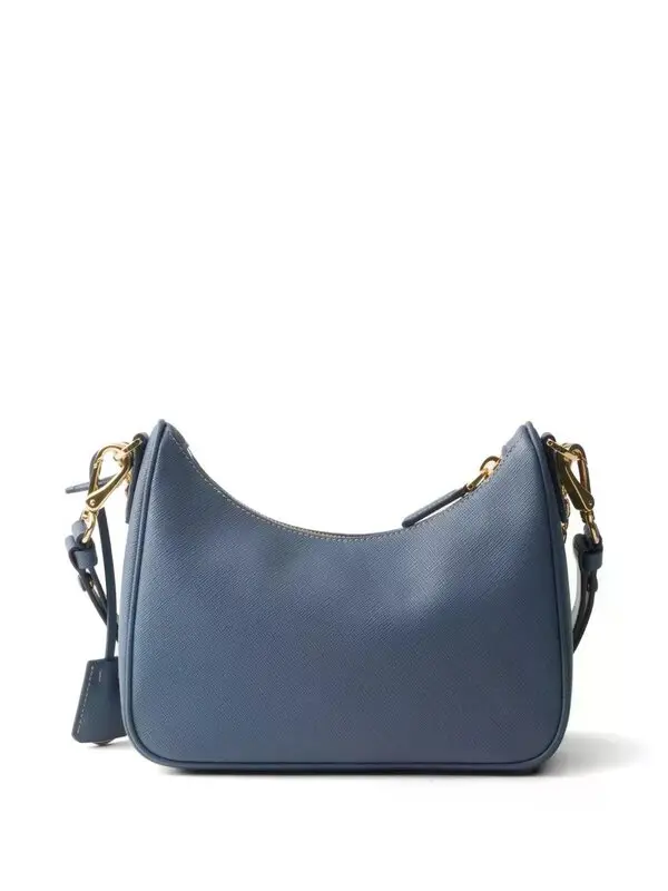 Prada Re-edition Mini Saffiano Leather Bag - Blue