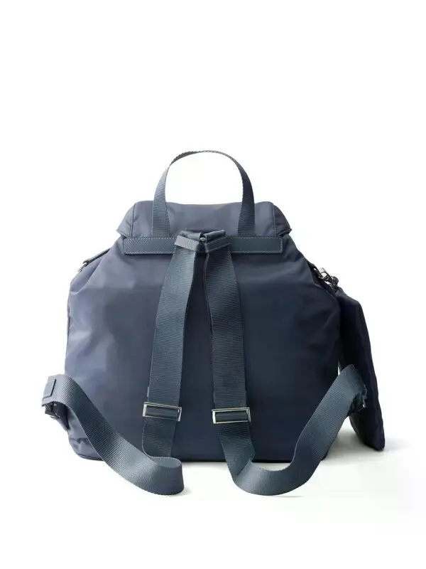 Prada Medium Re-nylon Backpack - Blue