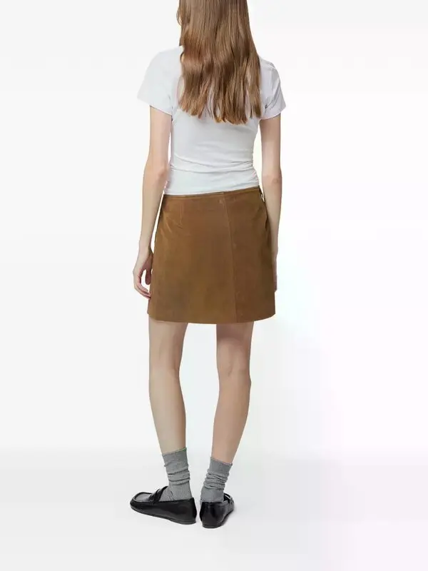 Apparis Ella Mini Skirt - Brown