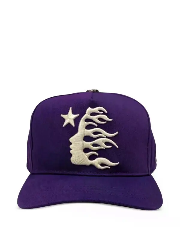 HELLSTAR Logo Embroidered Cap - Purple