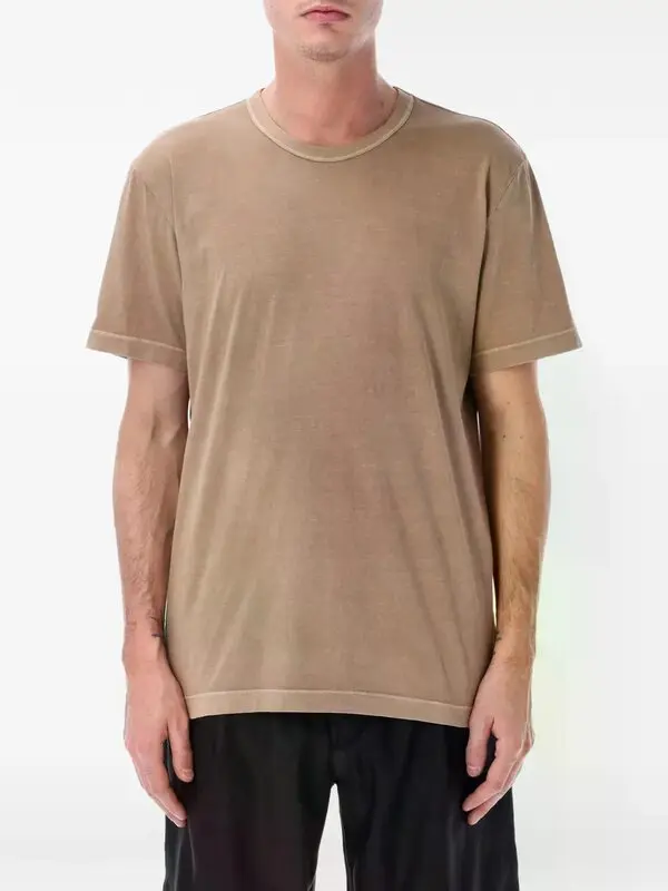 JAMES PERSE Crewneck T-shirt - Neutrals