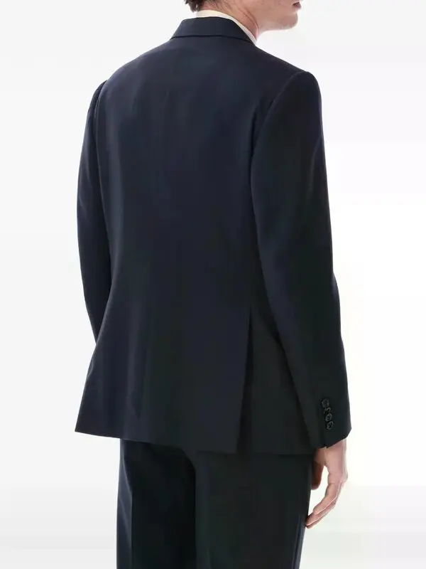 LARDINI Double-breasted Four-button Blazer