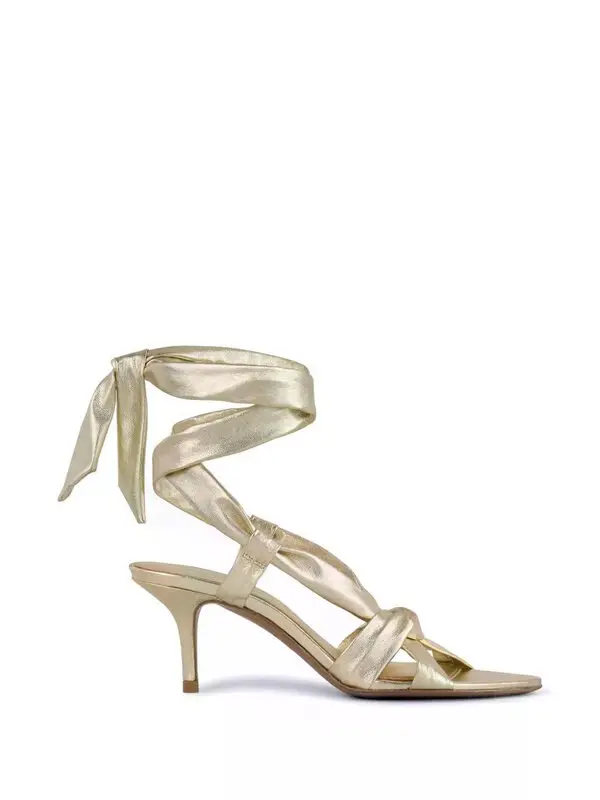 Ba&sh Covilla Tie-detail Sandals - Gold