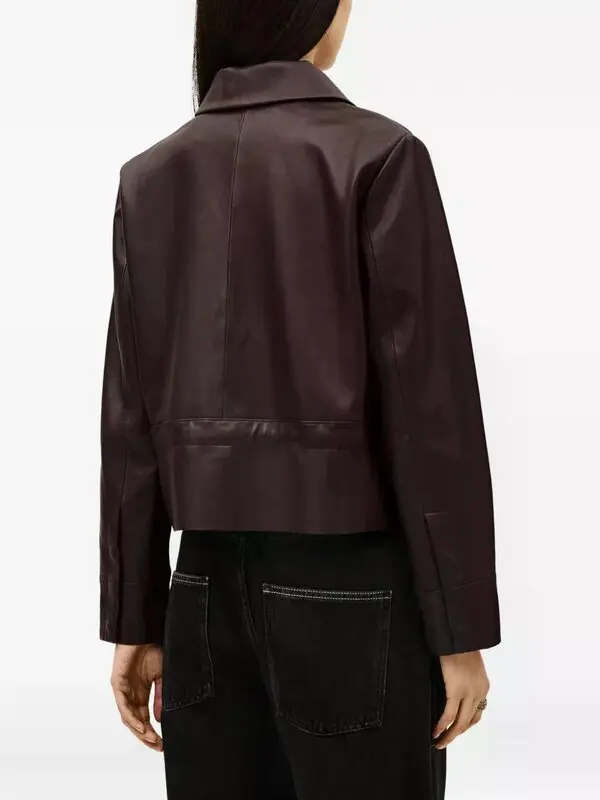 Ba&sh Manita Drawstring Jacket - Red
