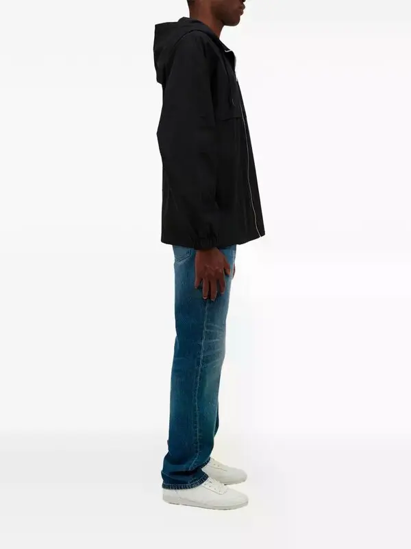A.p.c. Iggy Hooded Windbreaker - Black