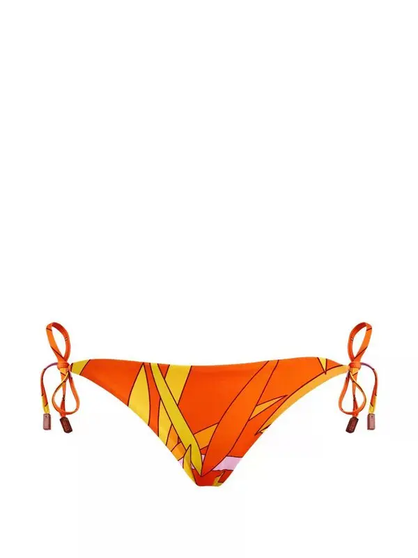 Vilebrequin Side-tie Bikini Bottom - Orange