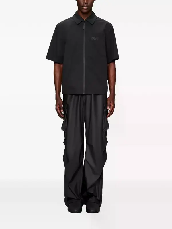 Rains Zip-up Short-sleeve Shirt