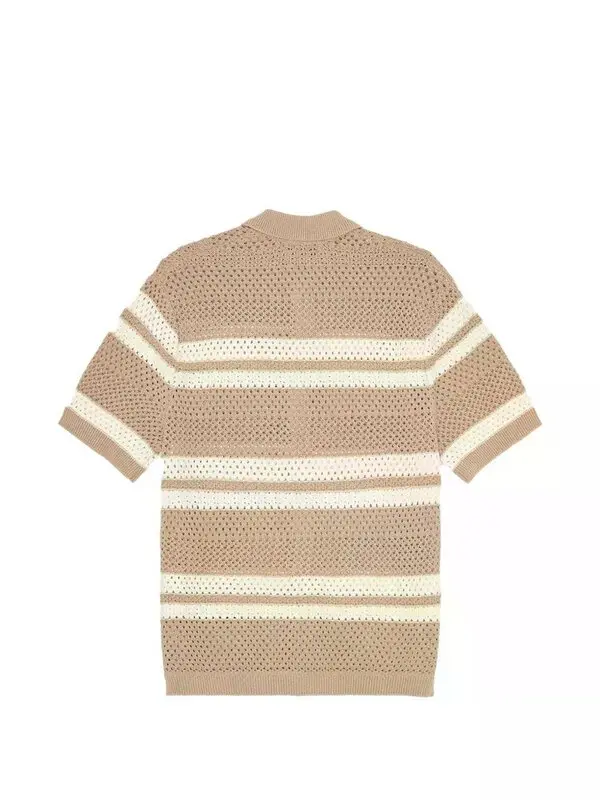LES DEUX Gianni Striped Shirt - Neutrals