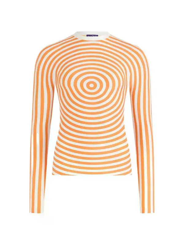 JEAN PAUL GAULTIER Printed Target Top