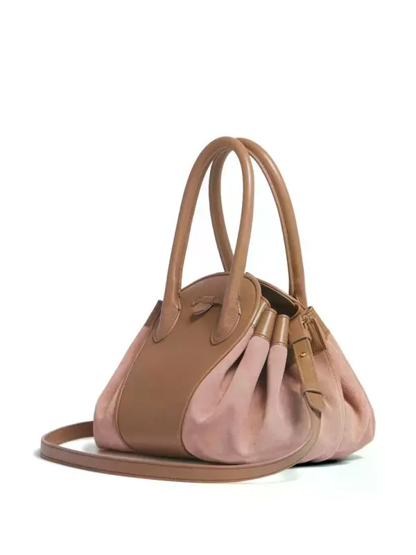 Marni Leather And Suede Handbag